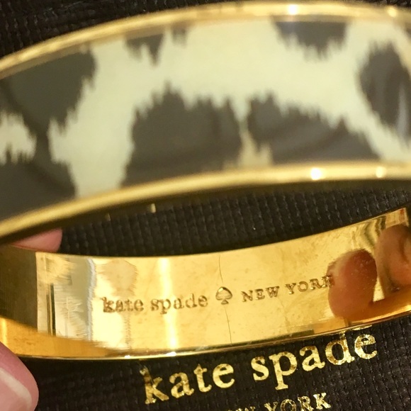 kate spade | Jewelry | Incredible Euc Kate Spade Leopard Bangle | Poshmark
